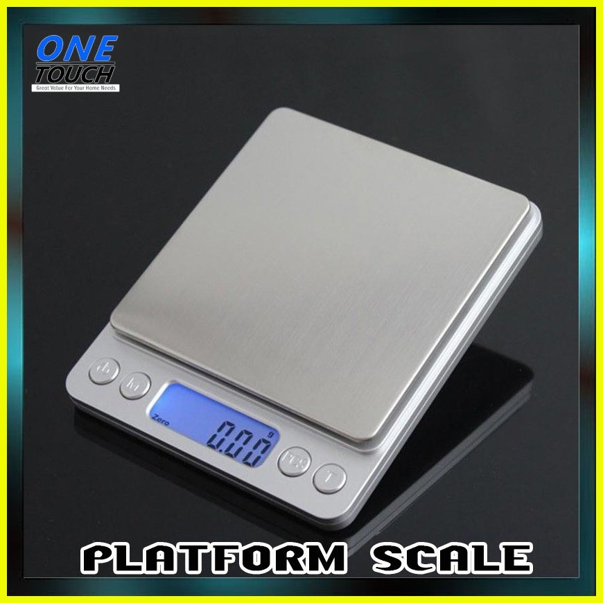 ☎ ONETOUCH i-2000 3000g Superior Mini Digital platform Scale with Back ...