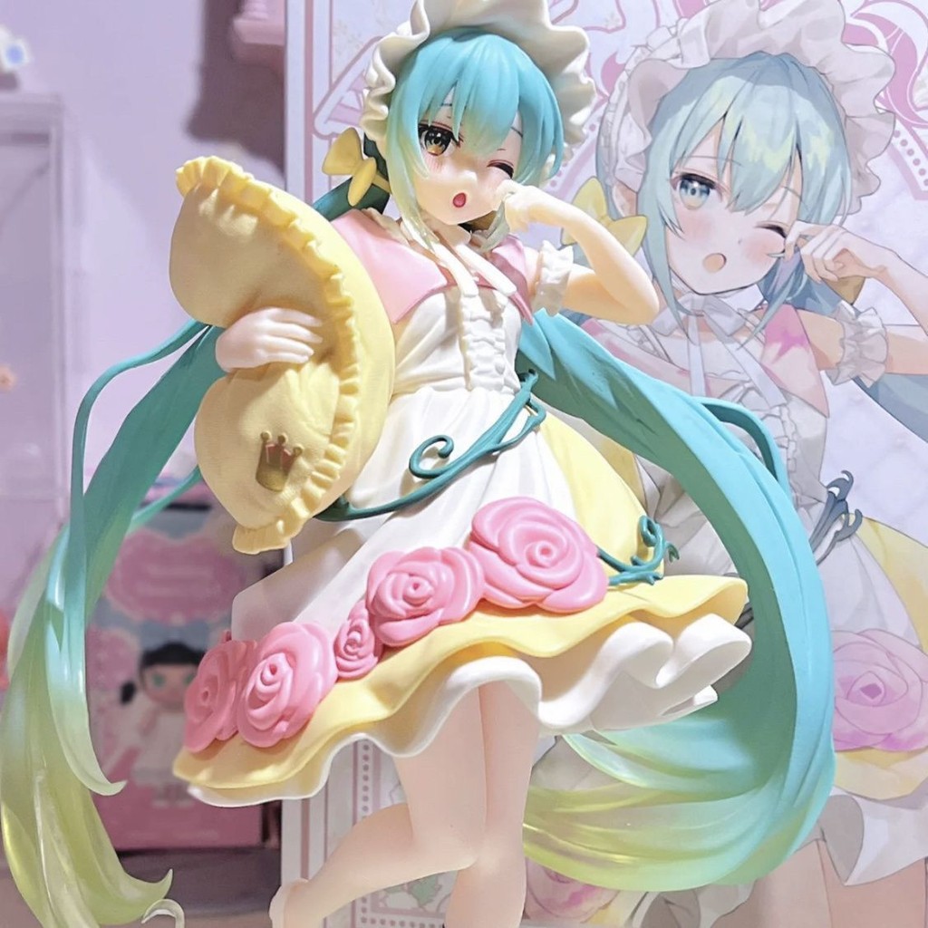 Hatsune Miku Figure Fairyland Wonderland Sleeping Beauty Rabbit Hatsune ...