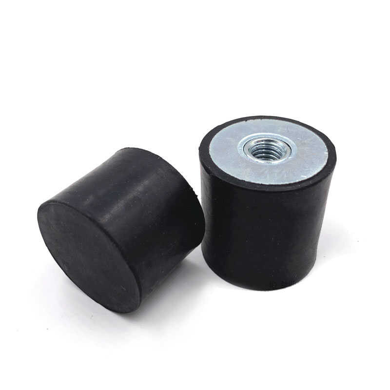 Single 4Pcs M6 Female Thread Rubber Shock Absorbers Anti Vibration ...