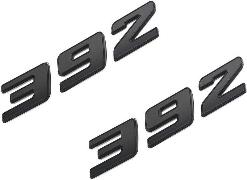 pair of A 392 badges, side rear mudguard badges, body stickers, decals ...