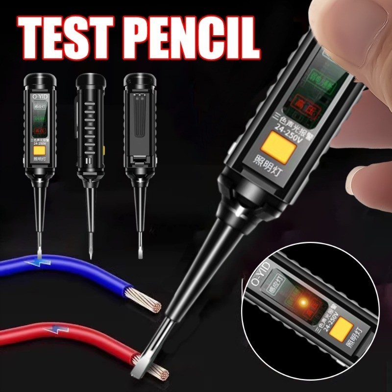24-250V High Light Voltage Test Pen - Non-Contact, Durable, Precise ...
