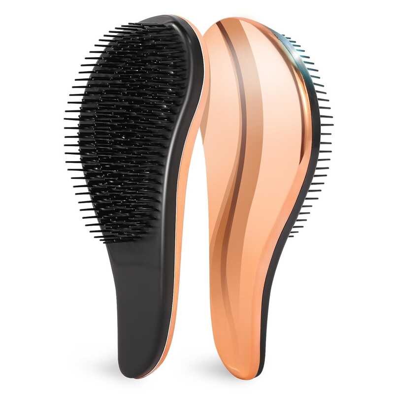 LOUHI & Dog Brush with Soft Rubber Pins - Pet Brush- Cat Brushes Indoor ...