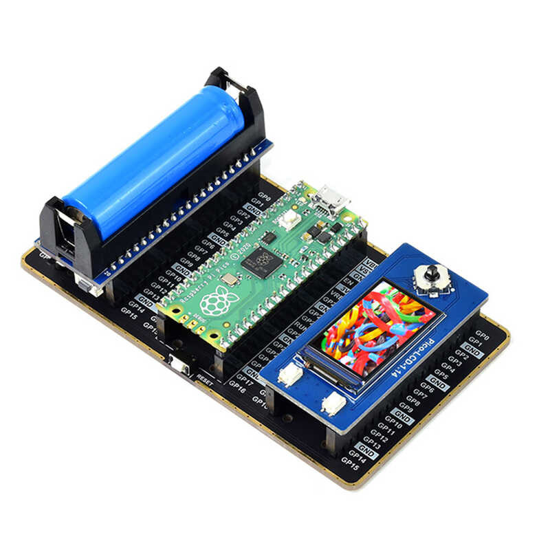 Dual 7 GPIO Expander Raspberry Pi Pico Interface Two Sets Of Male ...