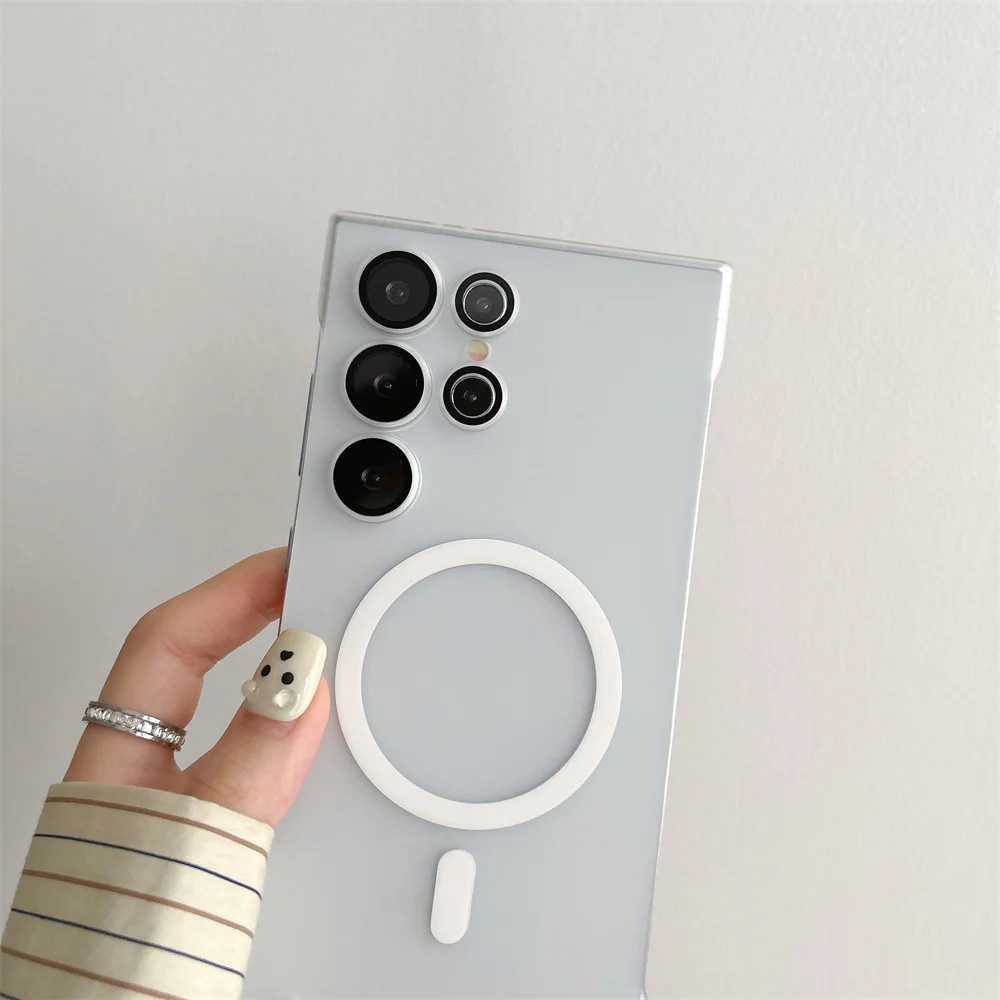 Ultra Slim For Clear Frameless Phone Case For Samsung S25 S24 Plus S22 ...