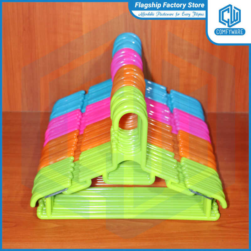 (One Dozen) 12Pcs Safe PP Material Virgin Quality Cute Baby Hanger Kid ...