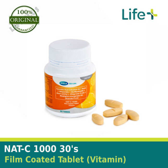 NAT C 1000 (30 Tablets) | Shopee Philippines
