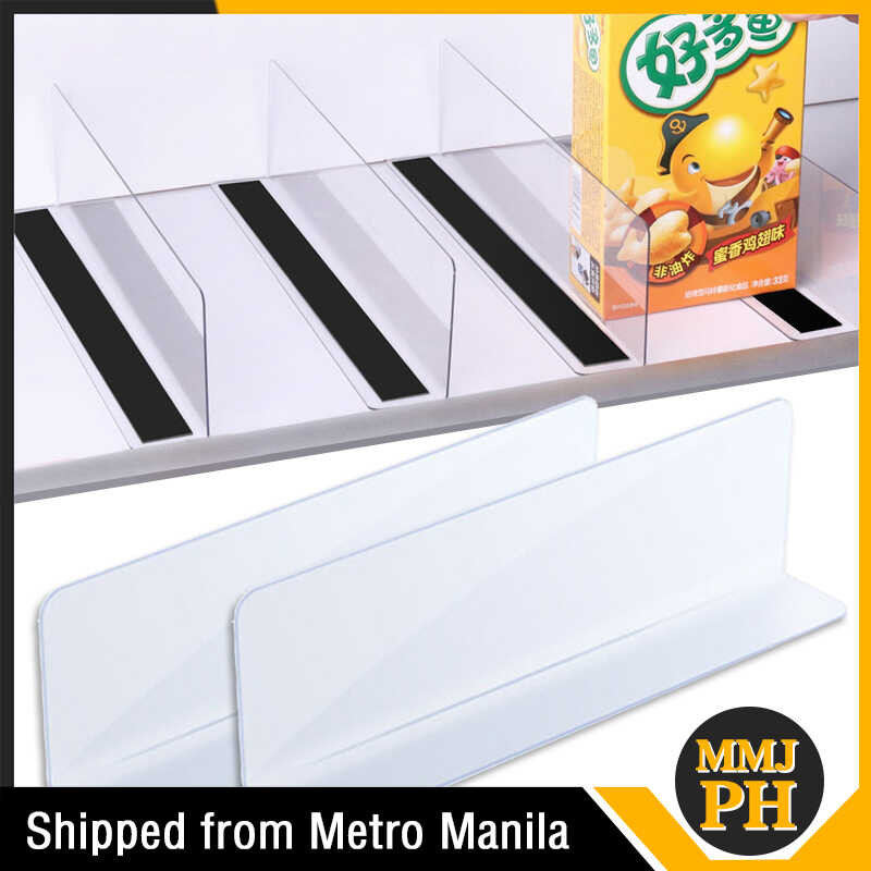 L-Shaped PVC Commodity Divider 25Cm Supermarket Separators Plastic ...