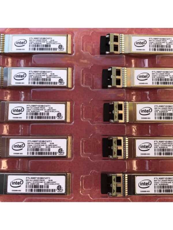 ¶ INTEL 10G FTLX8571D3BCV-IT Multi-Mode Optical Module E10GSFPSR Single ...