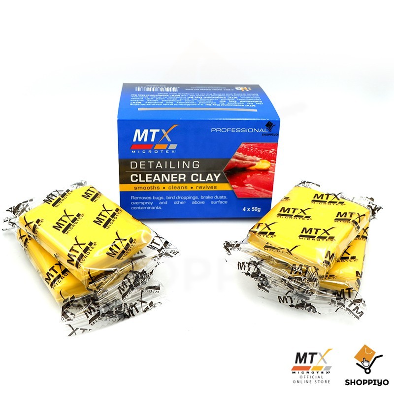 Microtex MTX Detailing Cleaner Clay Bar 200g | Shopee Philippines