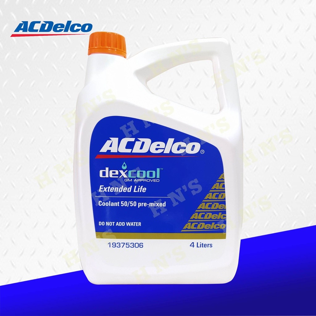 ACDelco Dex-Cool Extended Life Coolant Pre-diluted 4 Liters | Shopee ...