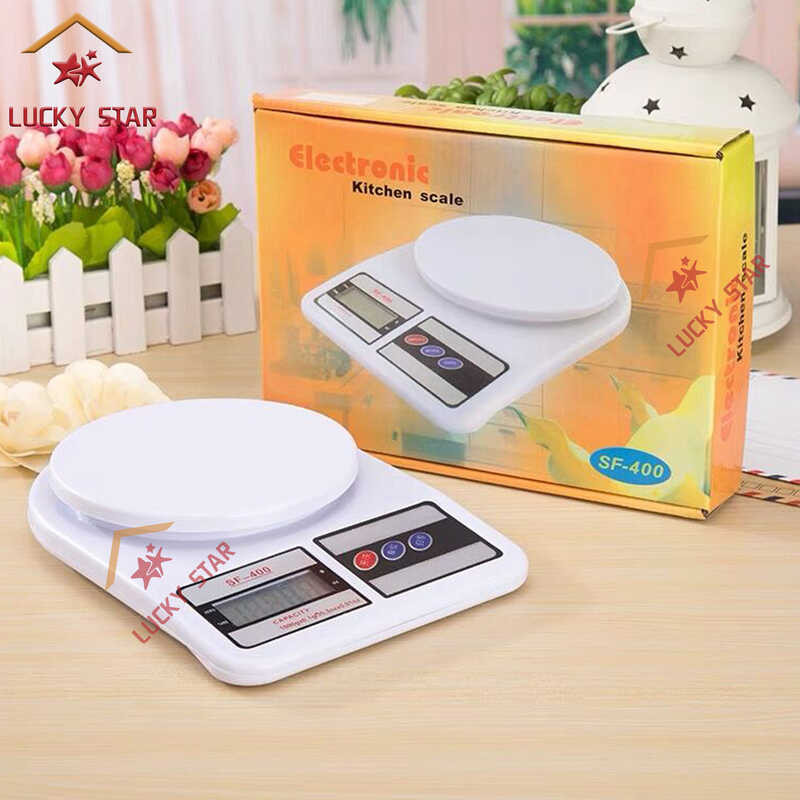 Sf-400 10Kg Digital Kitchen Scale Electronic Weighing Timbangan Scales ...