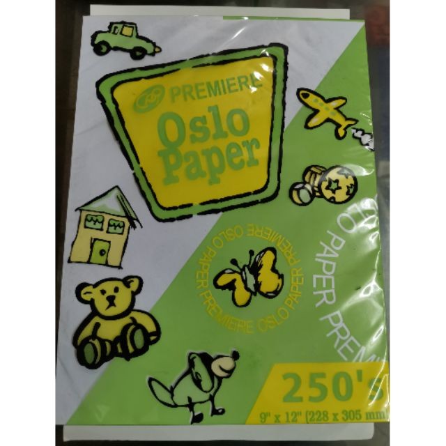 PREMIER Oslo Paper 9x12 | Shopee Philippines