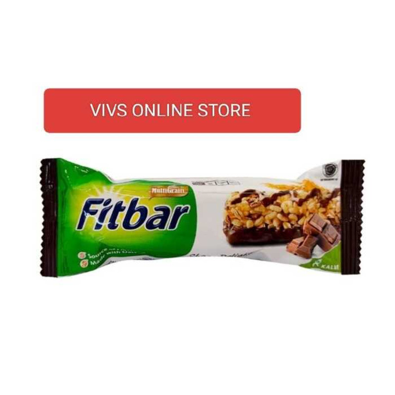 Fitbar Chocolate Cereal Bar ( 24G ) 8Db | Shopee Philippines