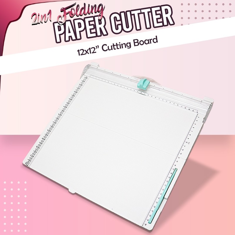 ♞2in1 Paper Cutter w/Scoring Board Multi-Function Plastic Base Paper ...