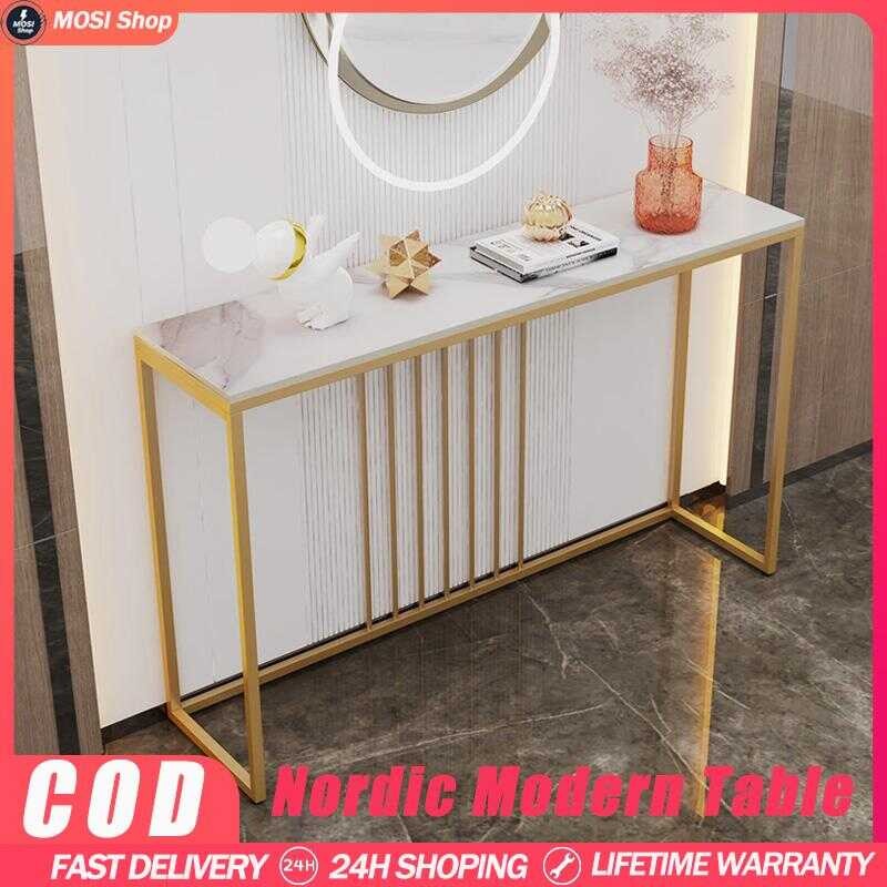 Modern Nordic Style Slim Fitting Narrow Corridor Console Entrance Table ...