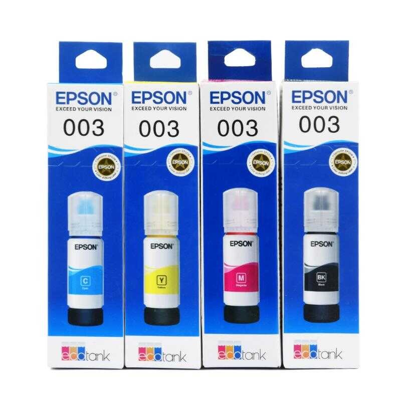 Original Epson 003 Ink Toner 65Ml Epson Ecotank L1210 L1250 L3250 Tank ...