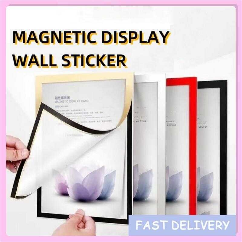 A6/A4 Multi-Function Photo Frame Wall Sticker Display Card Applicable ...