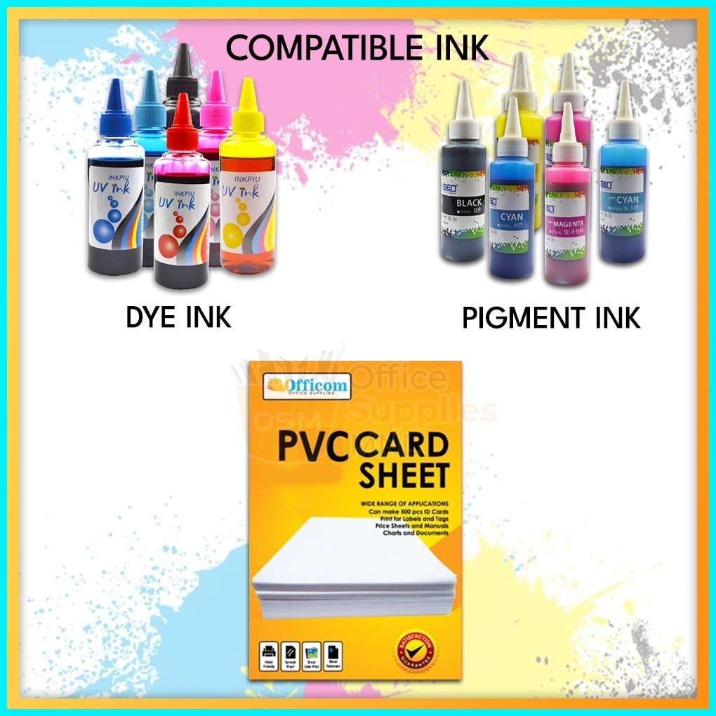 Officom PVC ID Card Sheet A4 Size ID Film Sheet Office Id Sheet ...