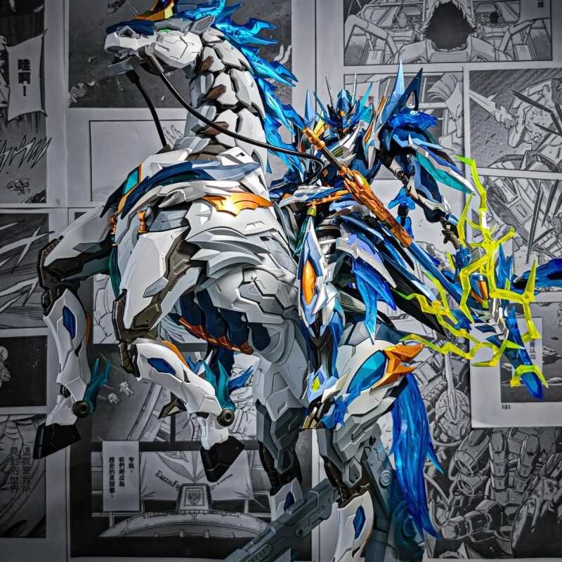 Yun Gan Jiang Qinglong Lu Bu Mecha Assembly Snow Princess MG Free ...