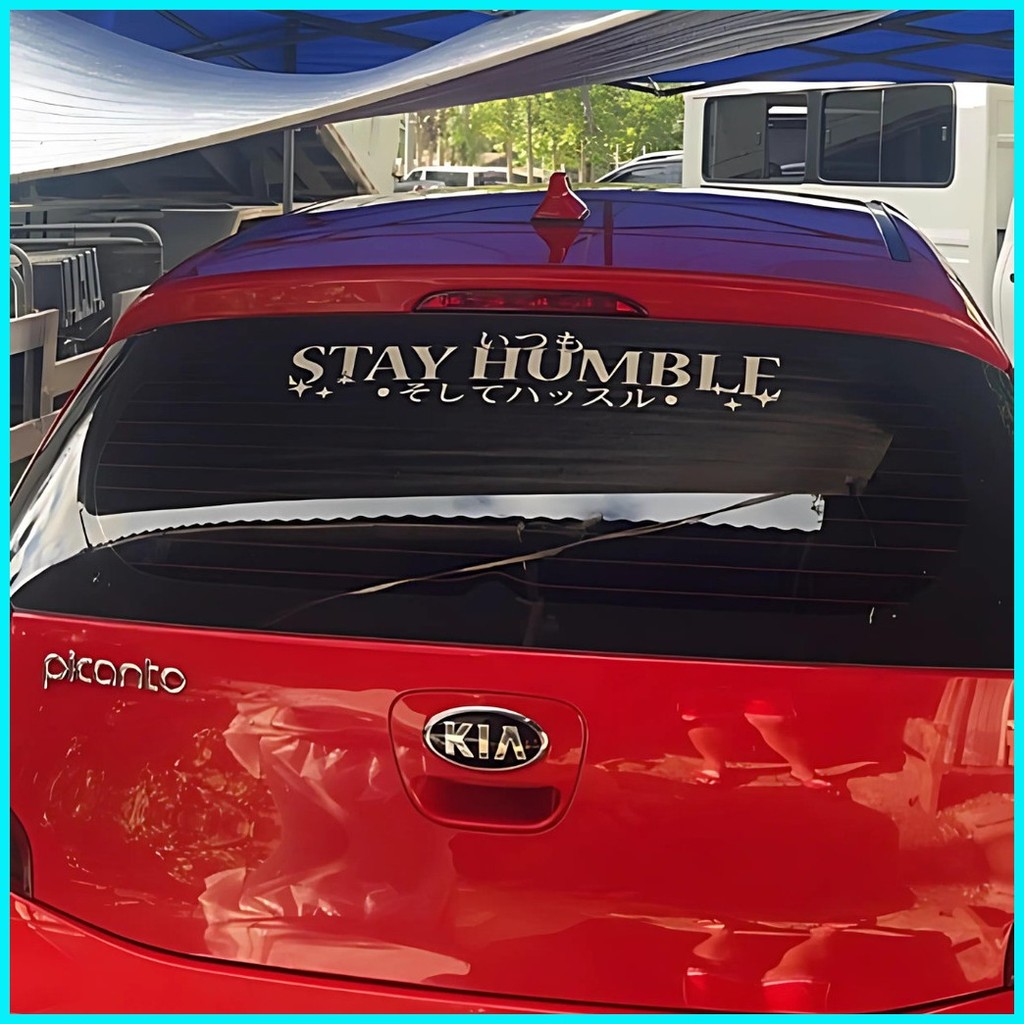 Stay Humble Stars Windshield Sticker for Car Stickers and Decals ...