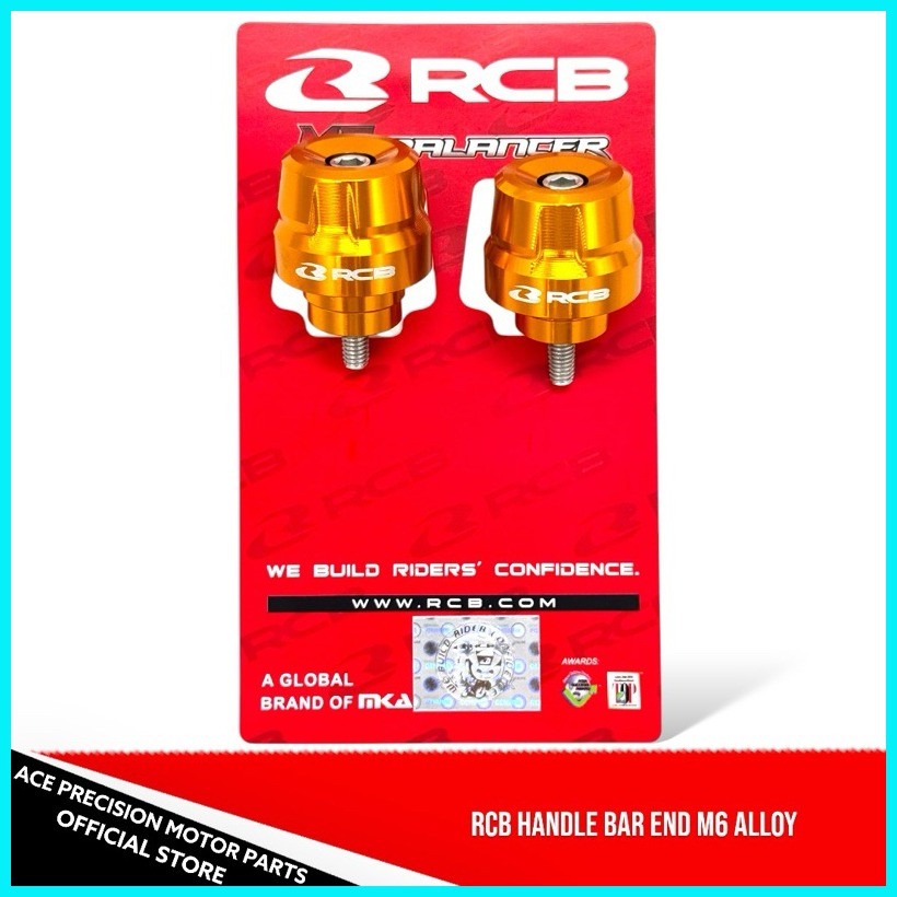 RCB HANDLE BAR END M6 ALLOY (CLICK/ WINNER-X/ ADV) | Shopee Philippines
