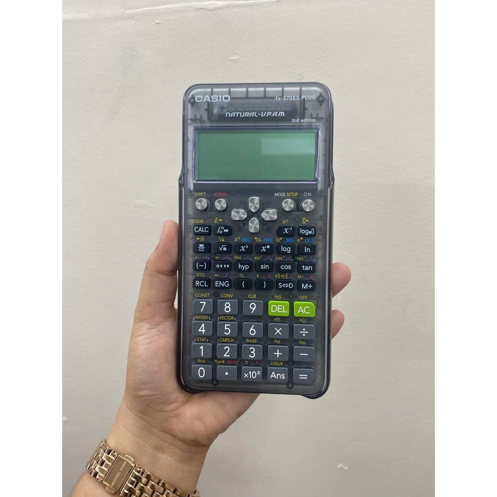 CASIO FX 570ES PLUS TRANSPARENT CASING | Shopee Philippines