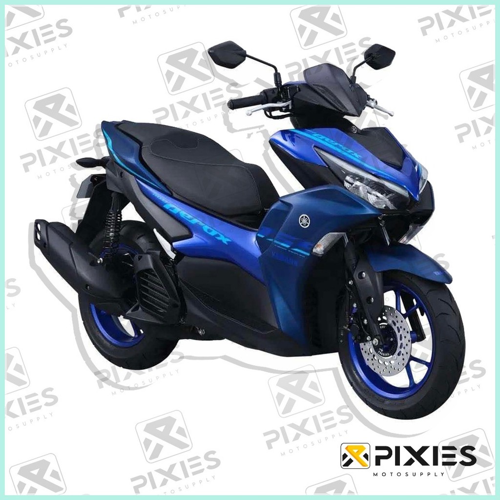 MATTE BLUE YAMAHA AEROX V2 GENUINE SPARE PART FAIRINGS FLAIRINGS ...