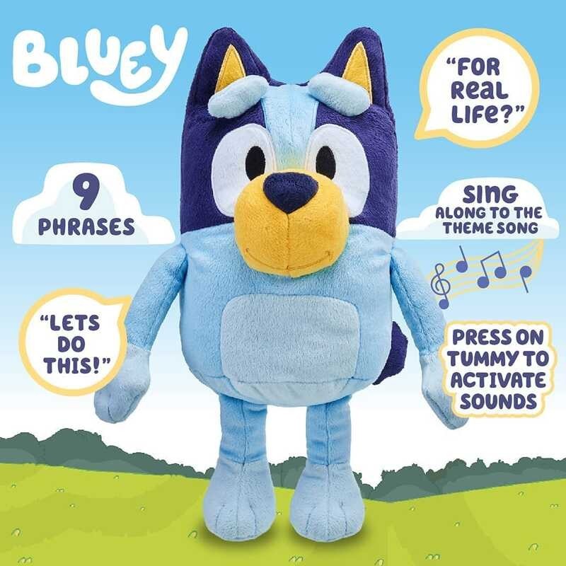 COD TX Bluey and Friends Interactive Talking Plush Doll | Shopee ...