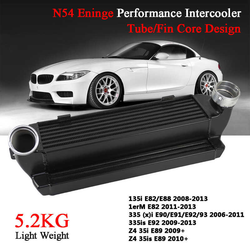 Front Mount Magkasya Sa 335I 335Is Z4 135I N54 E92 E82 E88 E89 E90 E91 E93 Intercooler Light ...