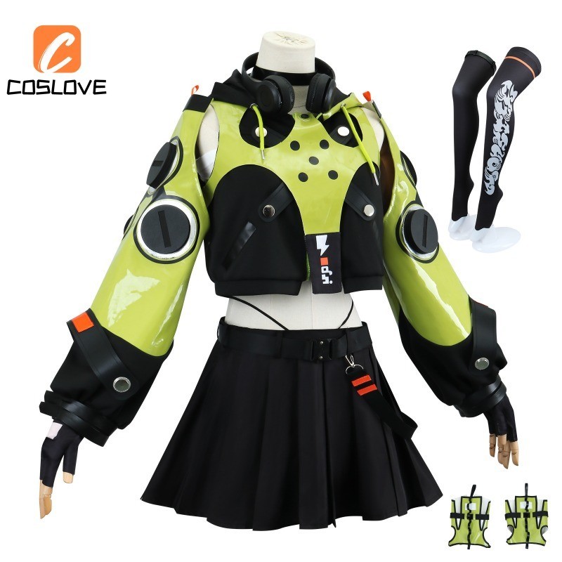 Anime Game Zenless Zone Zero Anby Demara Cosplay Clothing Full Set ...