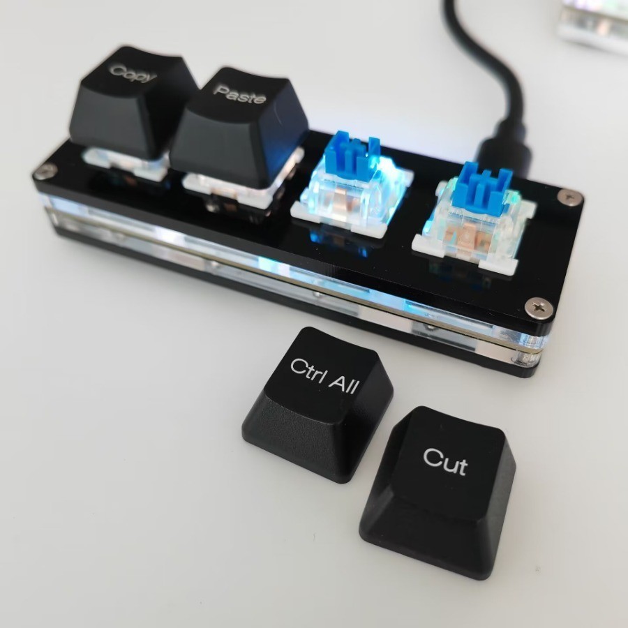 Computer Office Shortcut Keypad 4-Key Ctrl A C V Copy Paste All Cut ...