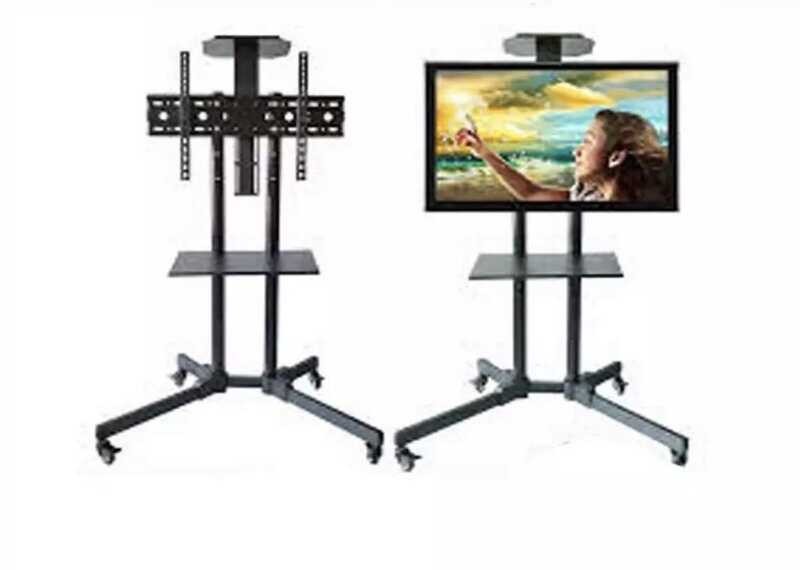 (1500) Movable Floor Carts Filexible TV Stand Lcd Led Mount Bracket Fit ...