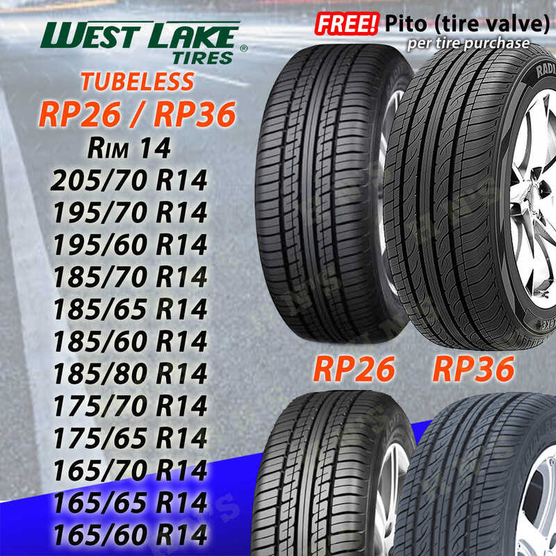Tires WESTLAKE RIM 14 ( 165/60R14 165/65R14 165/70R14 175/65R14 175/70 R14 185/80R14 185/60R14 ...