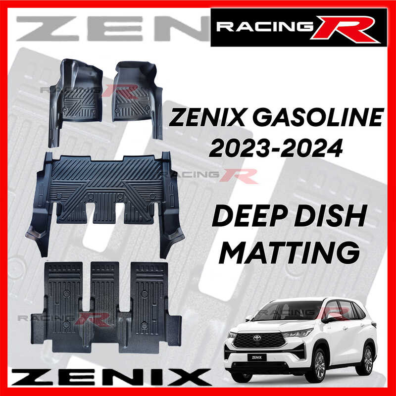Innova Toyota Zenix 2023 To 2024 OEM Deep Dish Matting 9D WITH ...