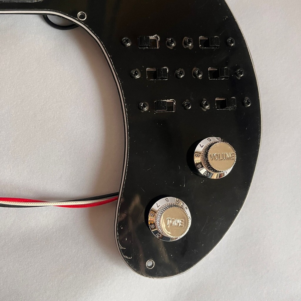 Prewired Loarded SSS Pickguard Burns Tri-Sonic Pickups Multifunction ...