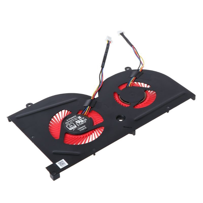 Laptop GPU CPU Cooling Fan for MSI GS63VR GS63 GS73 GS73VR MS-17B1 Pro ...