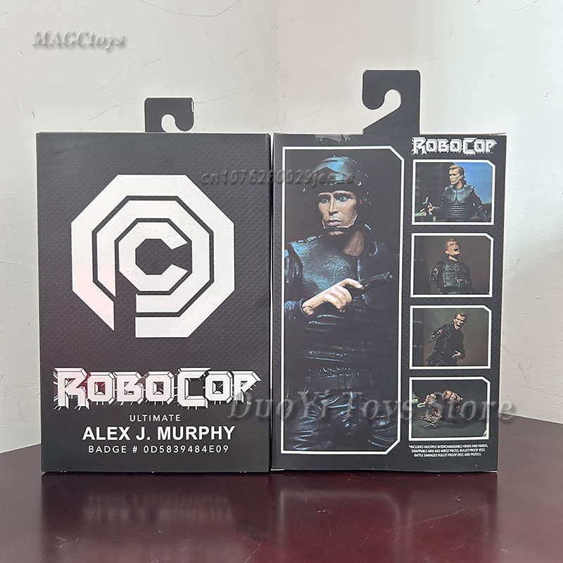 NECA Police Officer Murphy Ocp Uniform Version Movable Doll Robocop ...