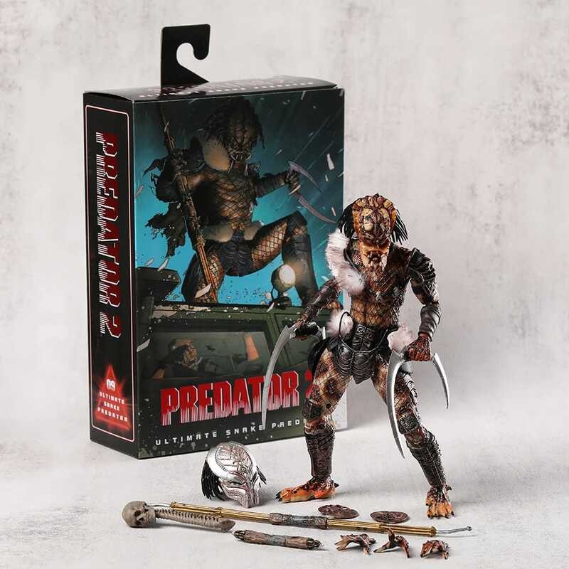 NECA ∮ 2 Ultimate Snake Predator 30Th Anniversary 7 Inches Action ...