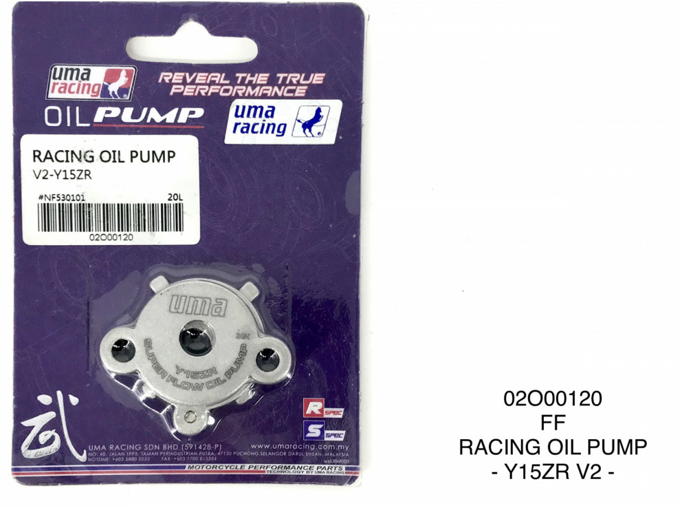 UMA RACING HI FLOW OIL PUMP Y15 V1 & Y15 V2 / Y16 | Shopee Philippines