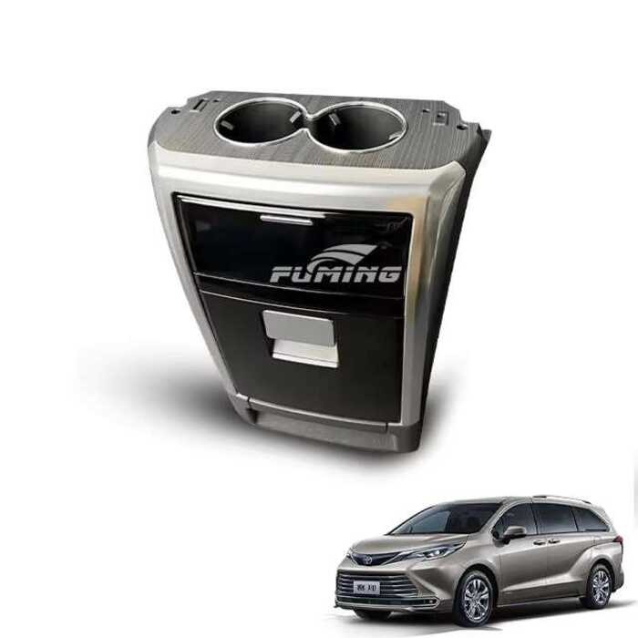 Toyota Sienna Gravia Rear Interior Upgrade Elfa Flip Cup Holder 220V ...