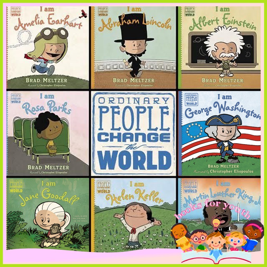 ⌚ ∧ ORDINARY PEOPLE CHANGE THE WORLD By Brad Meltzer Sold as Set ...