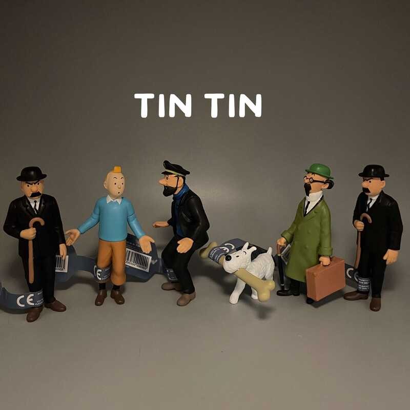 Bulk TINTIN Adventures Of Tintin Dog Captain Figurine Model Doll ...
