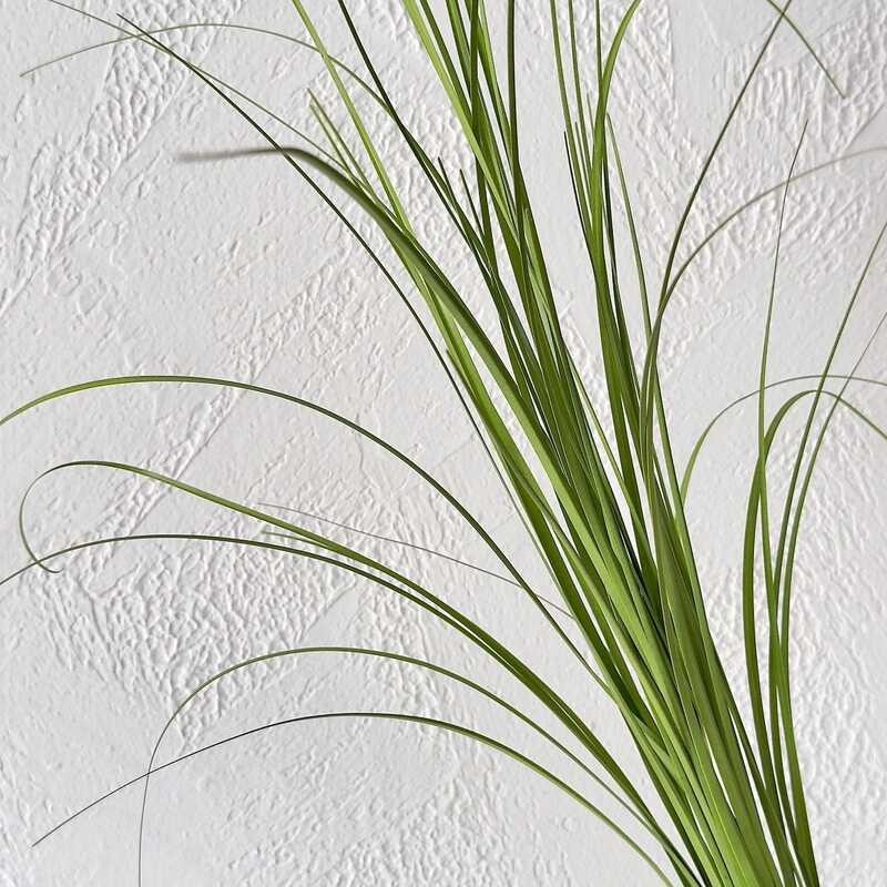 Green 90cm Artificial Single Branch Reed Grass Onion Grass Ground Cover ...