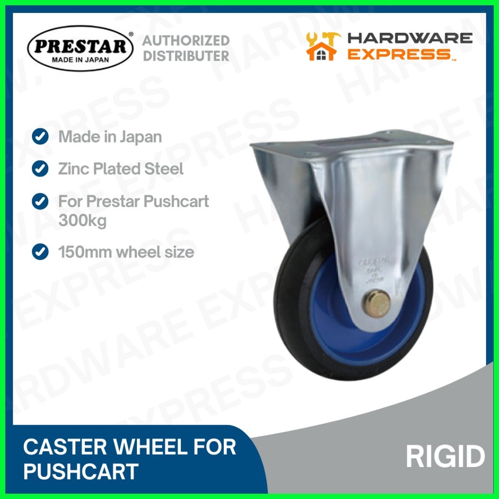 Prestar Caster Wheel 5" (for 300kg Pushcart) - Made in Japan | Shopee ...