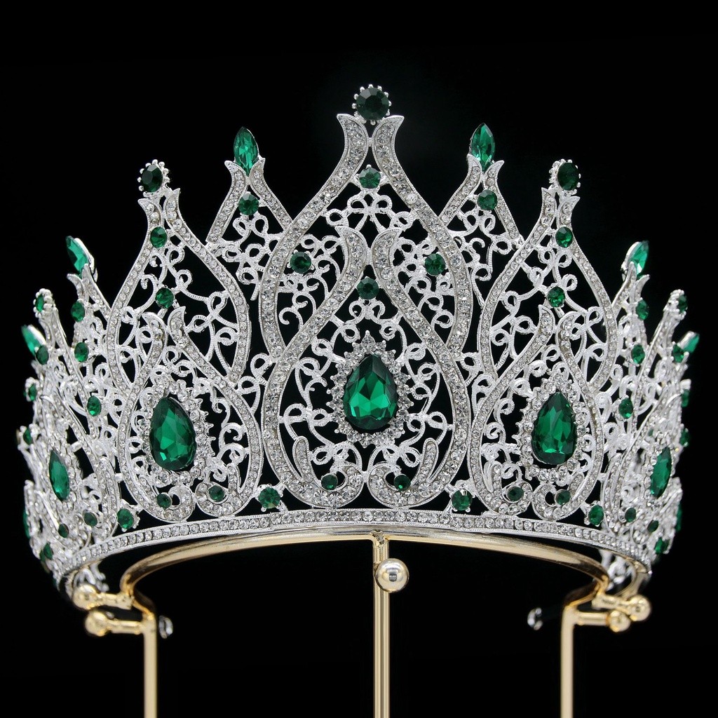 Classic elegant pageant alloy rhinestone Princess party crown the new ...