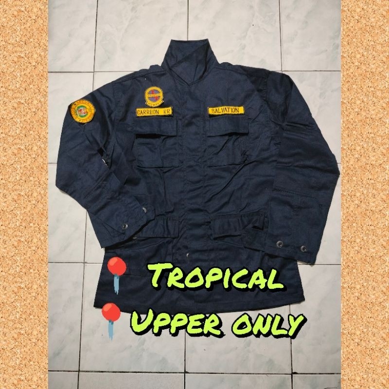 Tropical set uniform for SG with patches and namecloth | Shopee Philippines