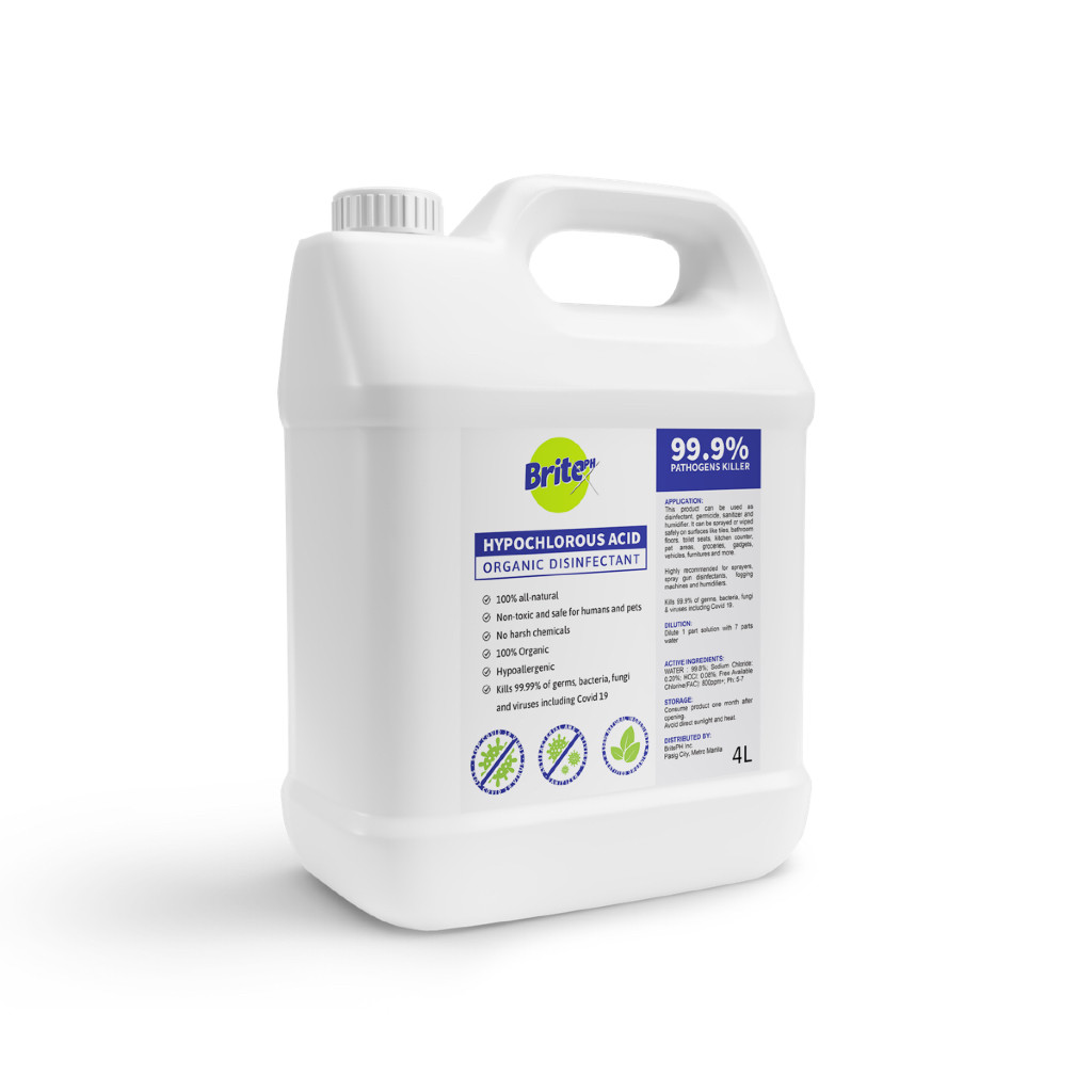 Hypochlorous Acid Multi-surface Cleaning Solution & Disinfectant DIY ...
