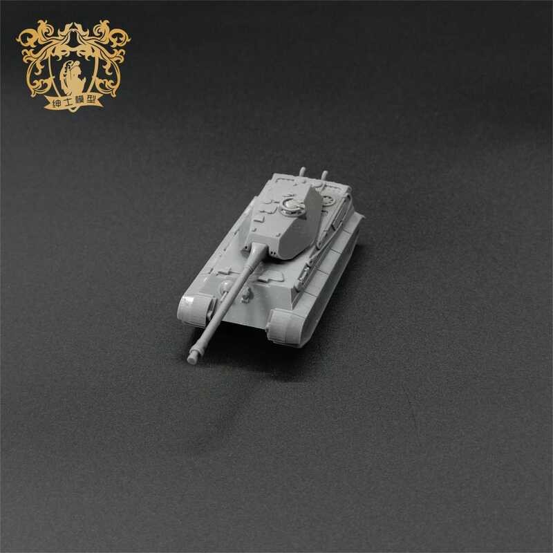M Heavy Tank 1/144 Scale 3D Printed Tiger King Model Kit Assembly Toy ...
