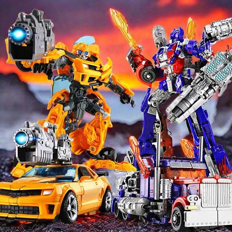 Alphar Toys Optimus Prime Bumblebee Boys Transformers Transformer Kids ...