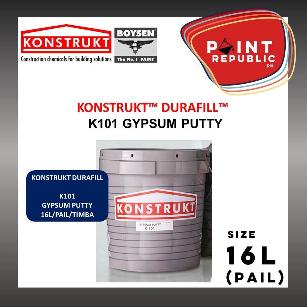 BOYSEN KONSTRUKT K101 Durafill Gypsum Putty | Shopee Philippines